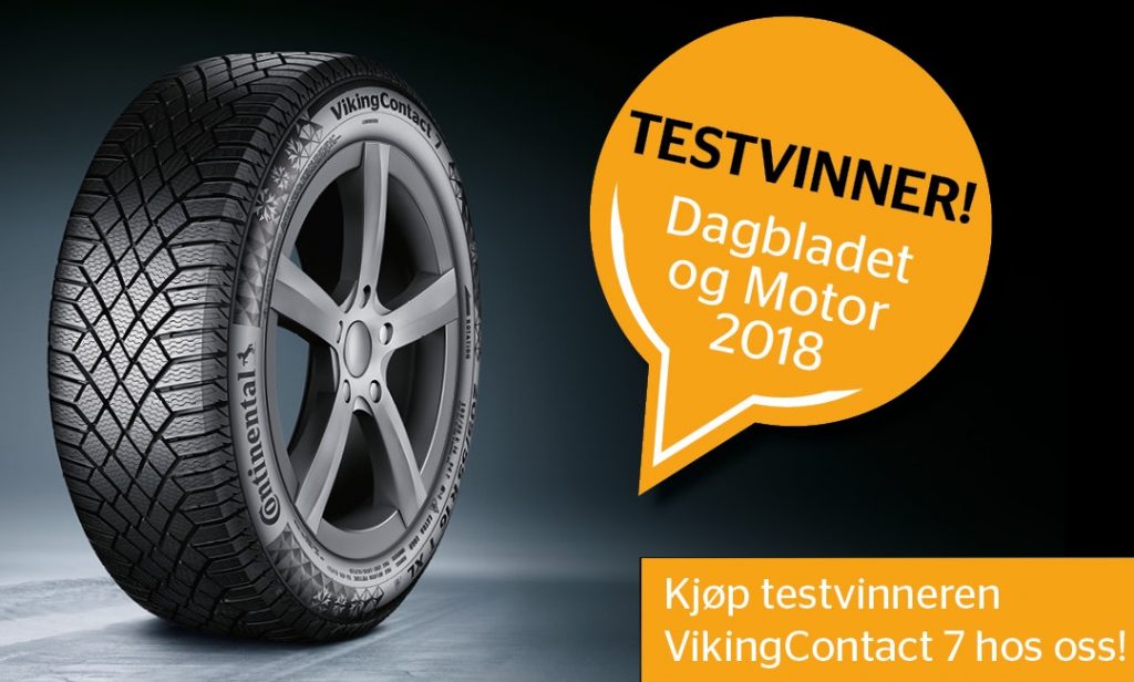 Continental Viking Contact 7 - Nytt dekk fra Continental • Eiker Motorshop