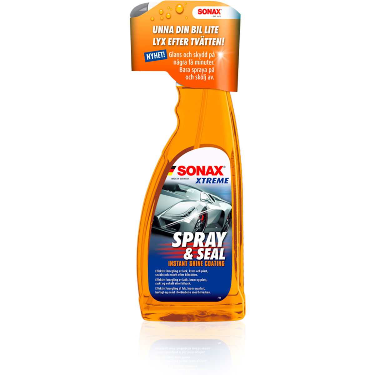 Sonax Spray & Seal | 750ML (Lakkforsegling) • Eiker Motorshop
