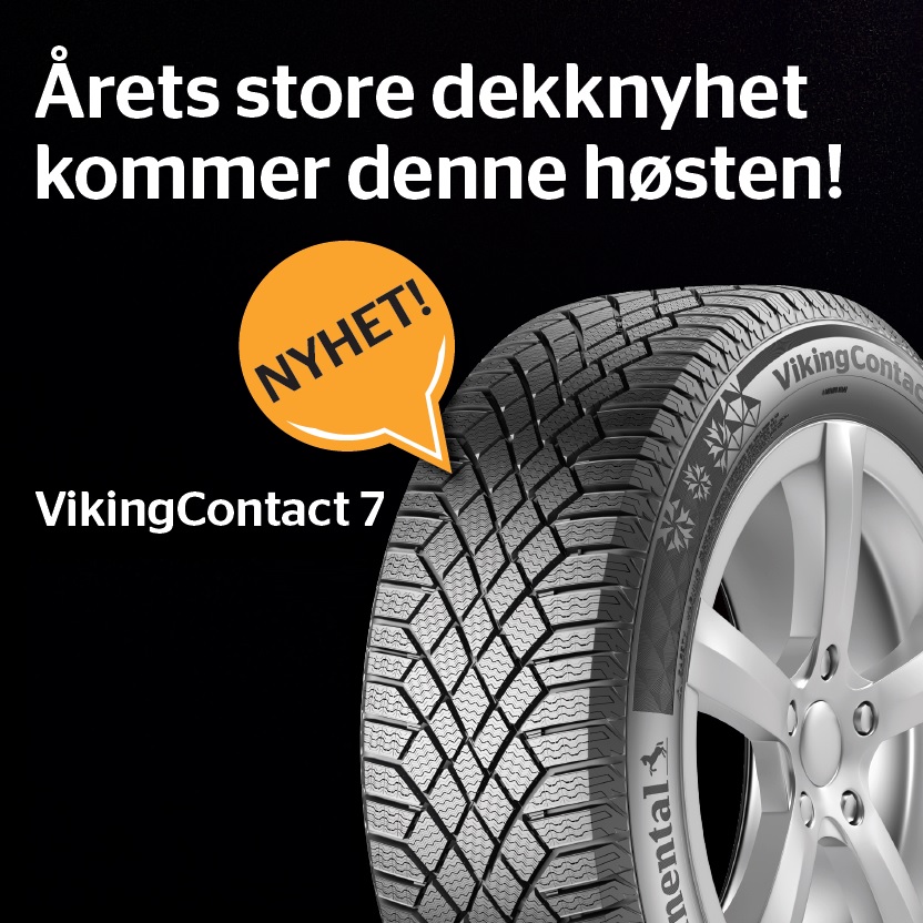 Continental Viking Contact 7 - Nytt dekk fra Continental • Eiker Motorshop